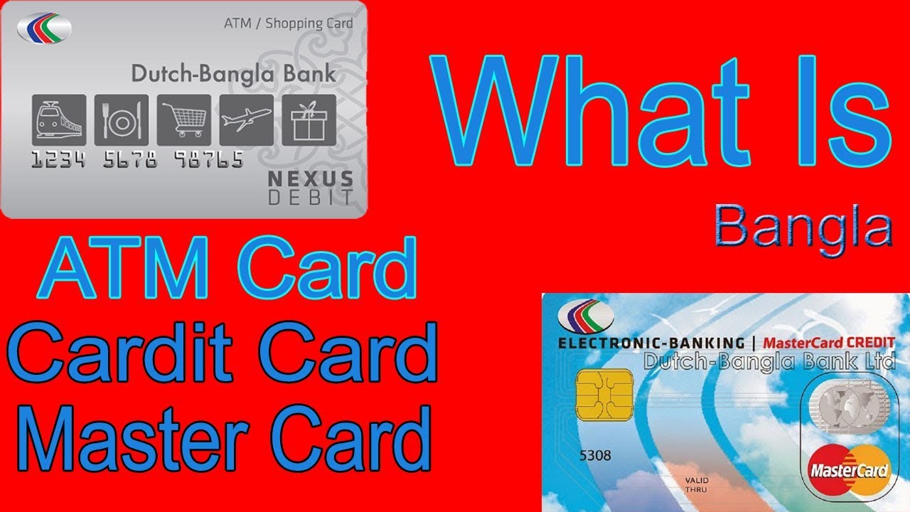 What Is ATM Card Debit Card And Credit Card Bangla | Techtunes | টেকটিউনস